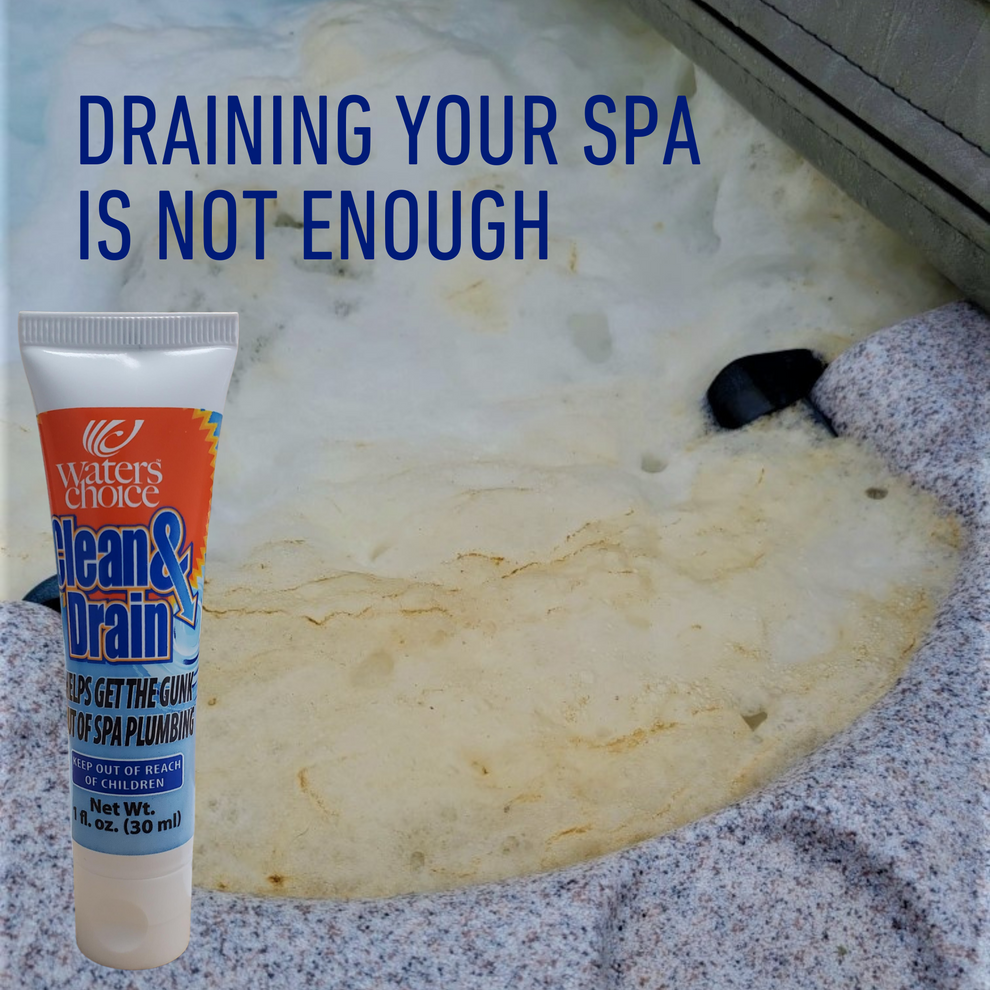 Clean & Drain - Spa Purge – Waters Choice
